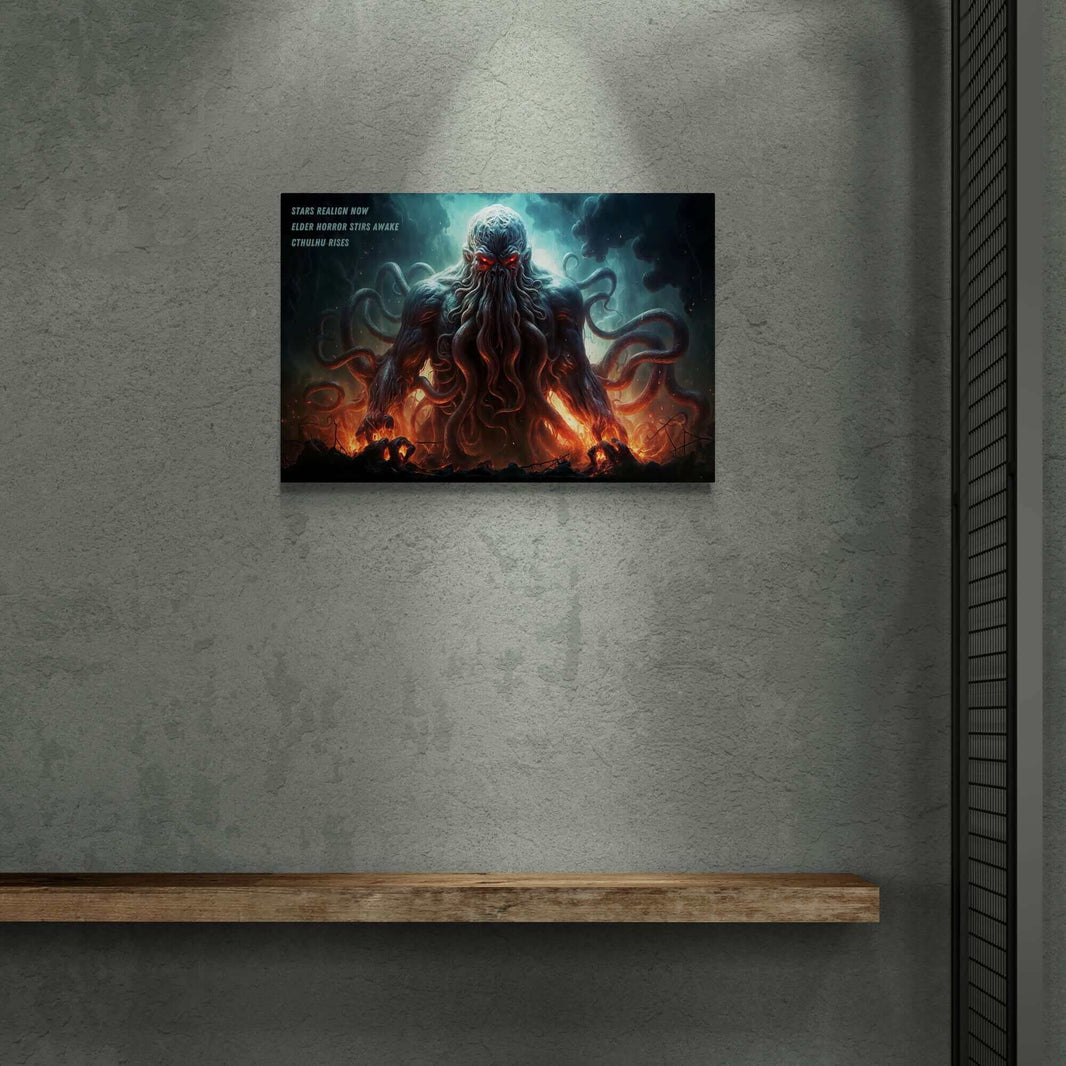 Cthulhu Wall Art: Cosmic Horror Prints Lovecraft Collection ...