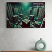 Submerged R’lyeh: Haunting Cthulhu Deep-Sea Canvas Wall Art ...