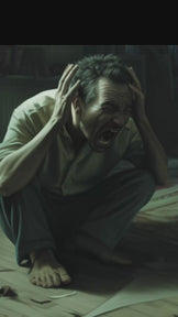 Phantom Screams: Haunted Canvas Wall Art – NanoFiction Art